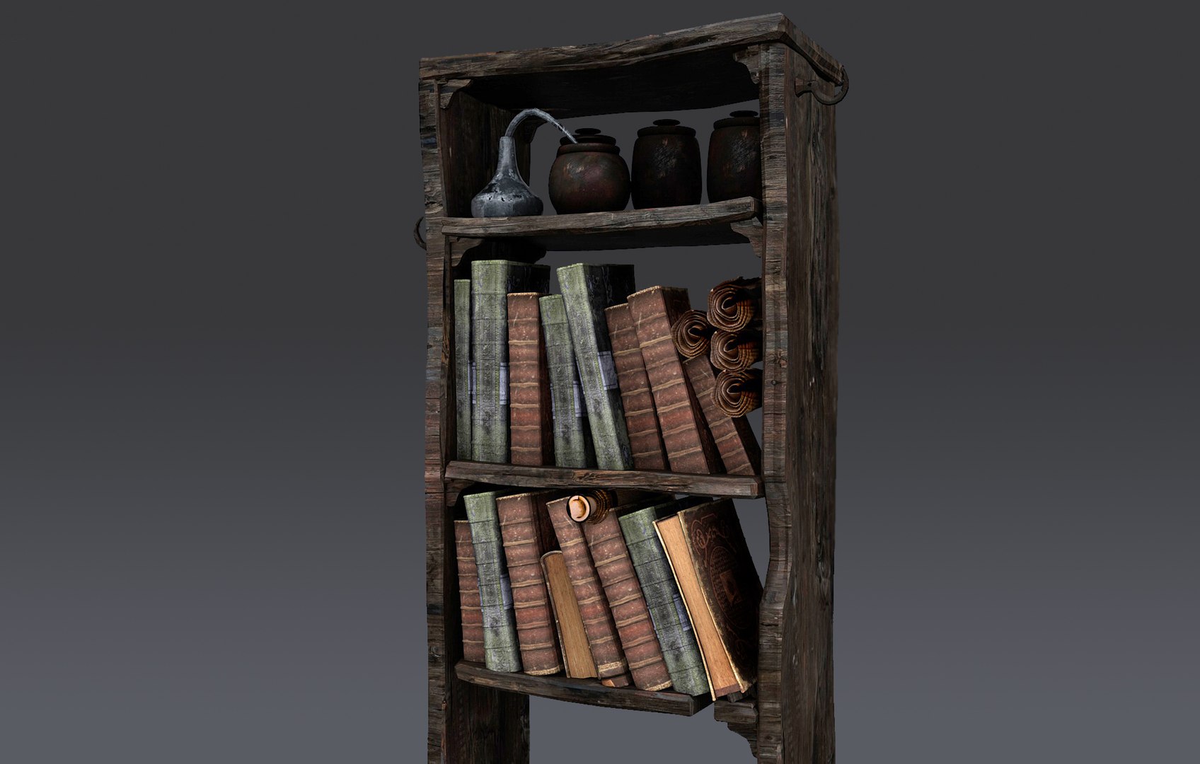 Medieval Magic Showcase 3D Model - TurboSquid 1746014
