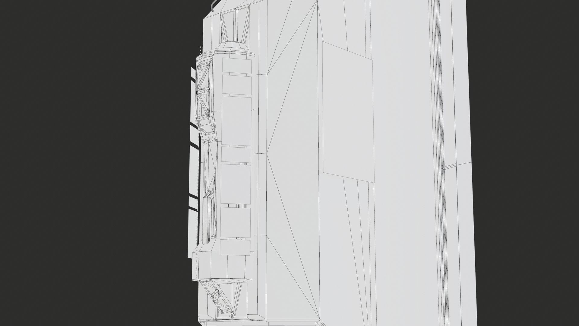 3D model Sci-Fi Futuristic Skyscraper PBR 06 - TurboSquid 1791964