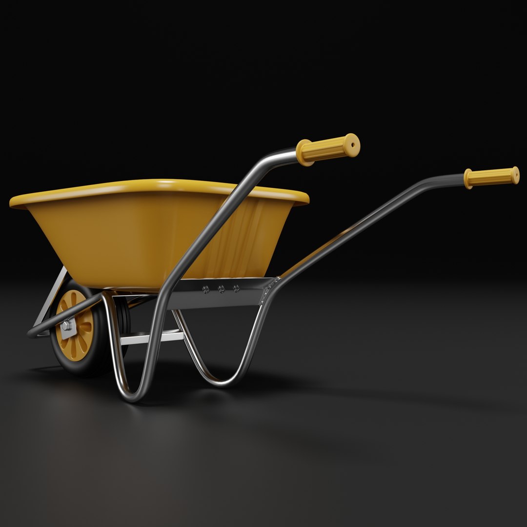 Wheelbarrow Model - TurboSquid 2126863