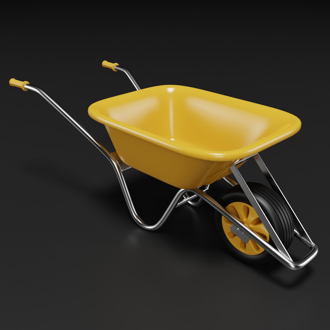 Wheelbarrow Model - TurboSquid 2126863