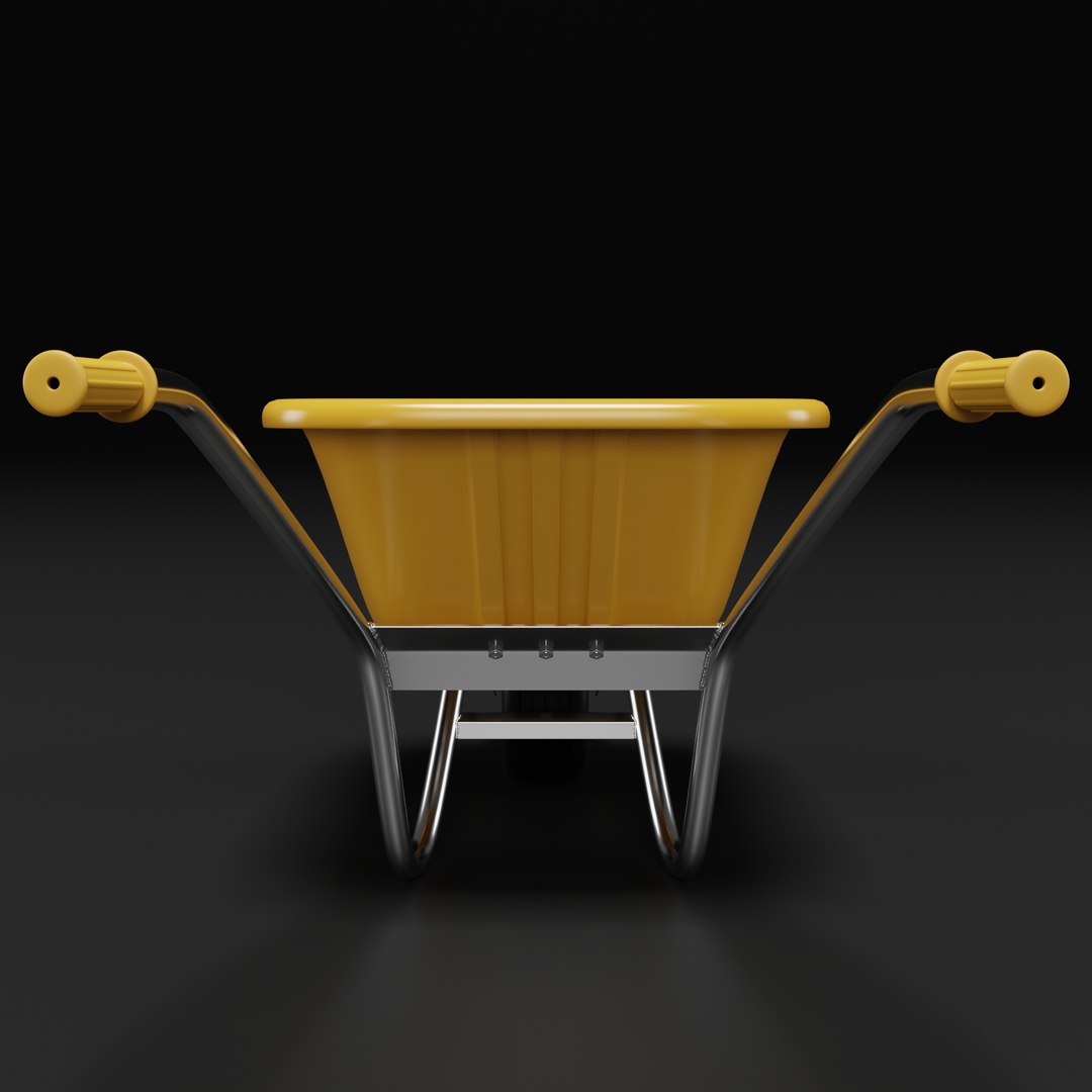 Wheelbarrow Model - TurboSquid 2126863
