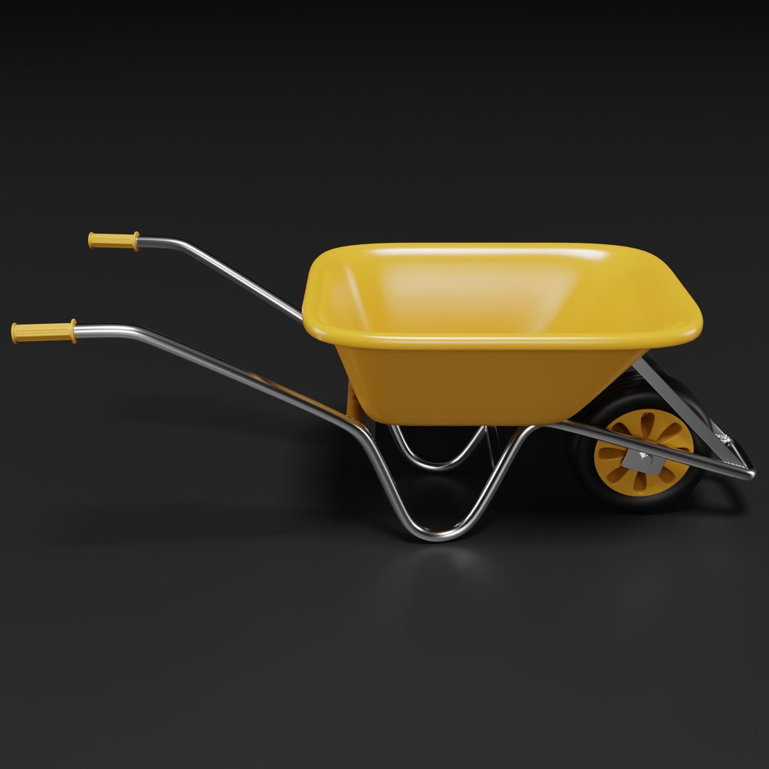 Wheelbarrow Model - TurboSquid 2126863