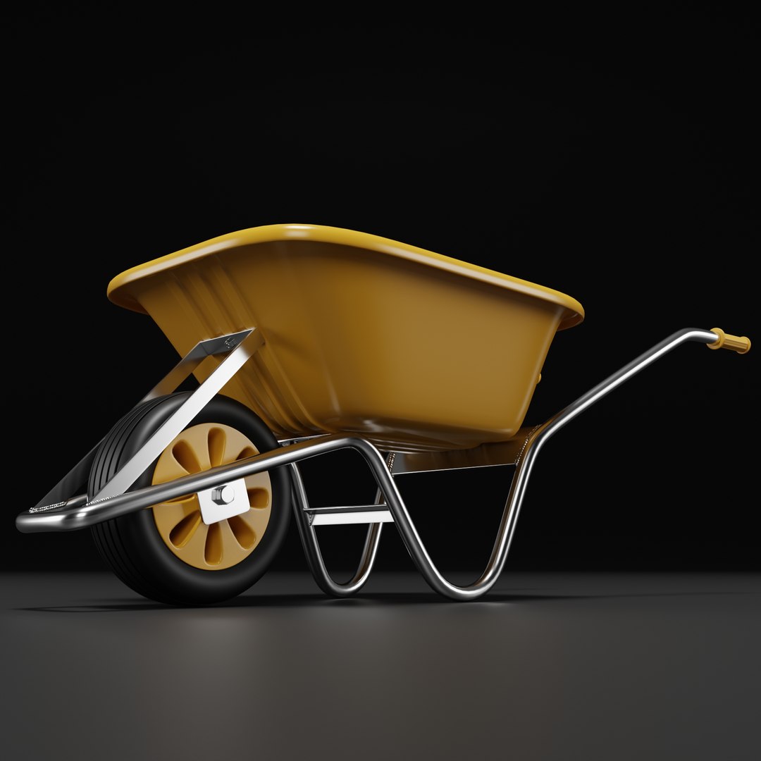 Wheelbarrow Model - TurboSquid 2126863