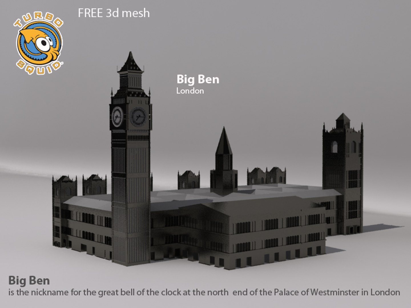 Free Big Ben 3d Model