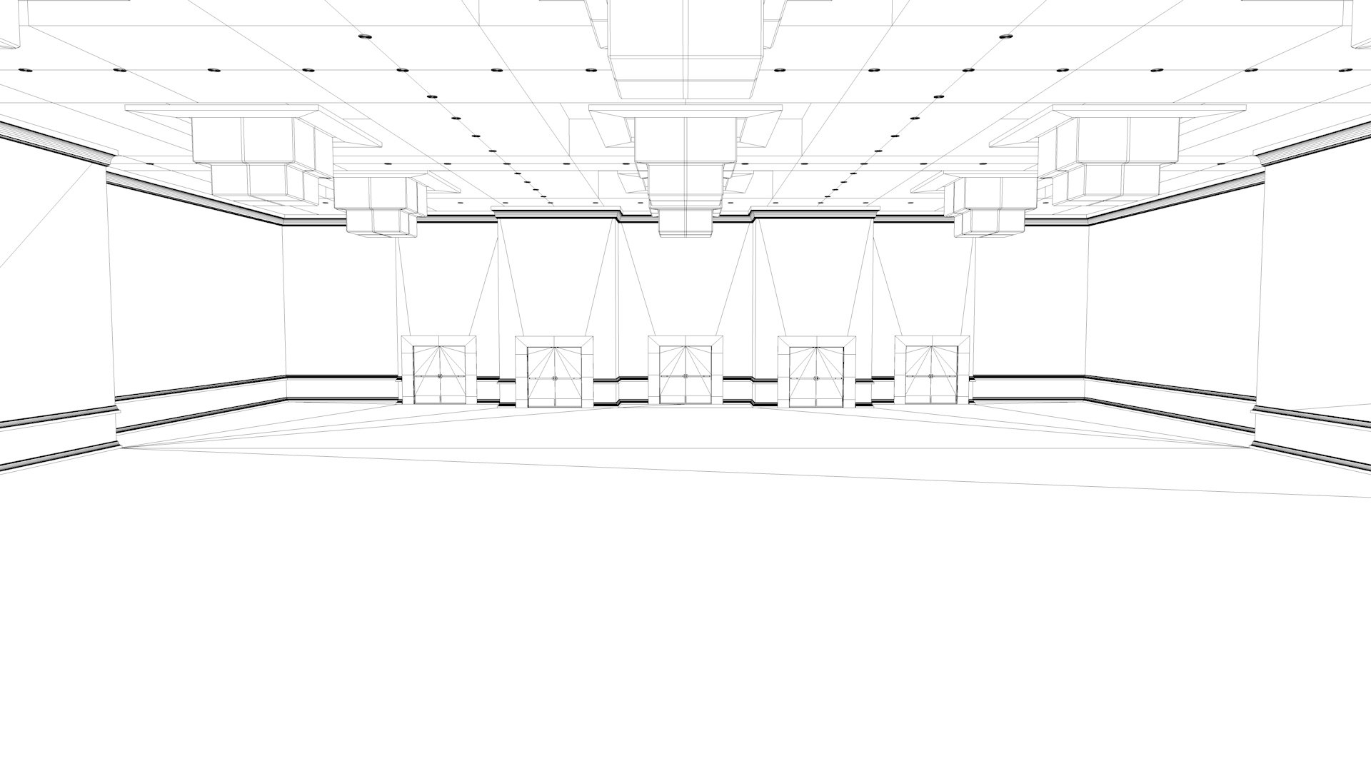 3D Ballroom 20 Model - TurboSquid 2187954