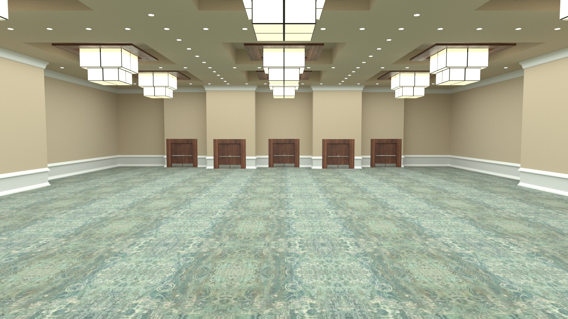 3D Ballroom 20 Model - TurboSquid 2187954