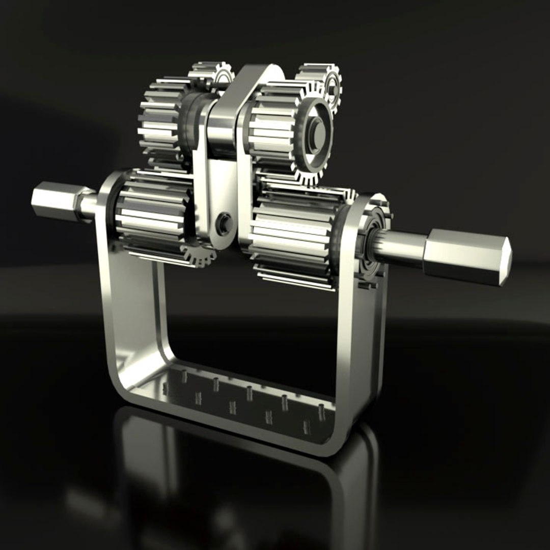 Mechanical Gears 3D Model - TurboSquid 1230064