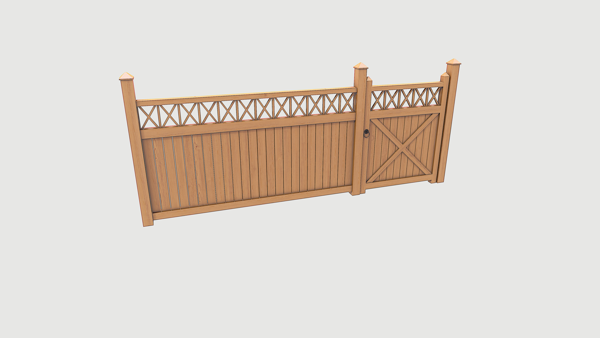 3D Model Fence 11 With PBR 4K 8K - TurboSquid 1826787