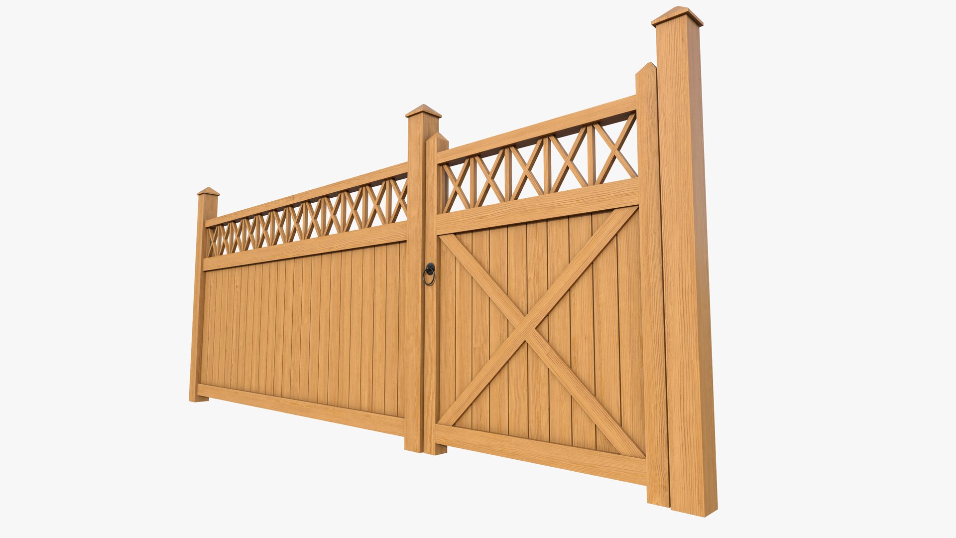 3D Model Fence 11 With PBR 4K 8K - TurboSquid 1826787