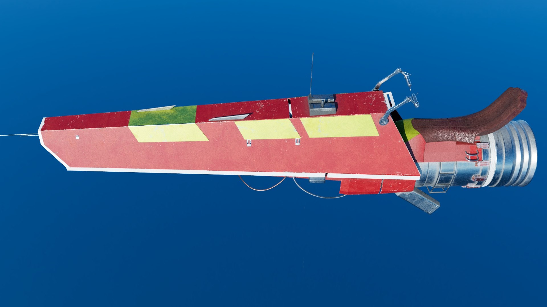 PBR Sci-Fi Jetbike 3D Model - TurboSquid 2236884