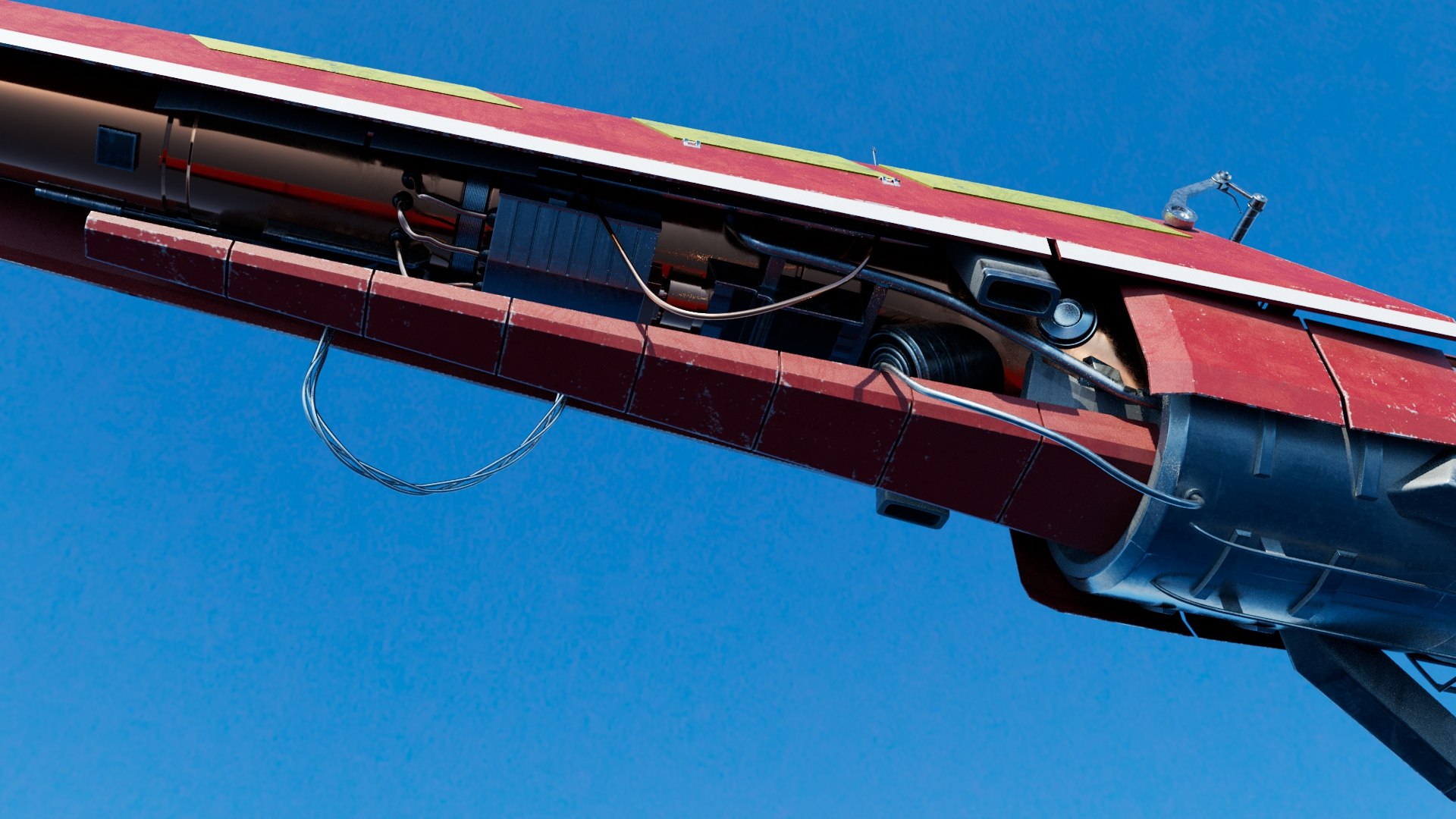 PBR Sci-Fi Jetbike 3D Model - TurboSquid 2236884