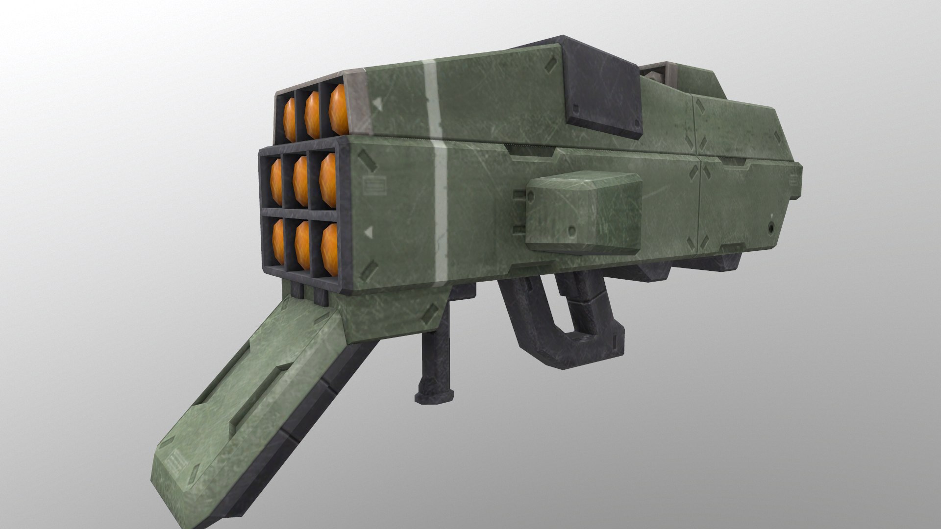 3D Lock On Missile Launcher Level 3 - TurboSquid 2191334