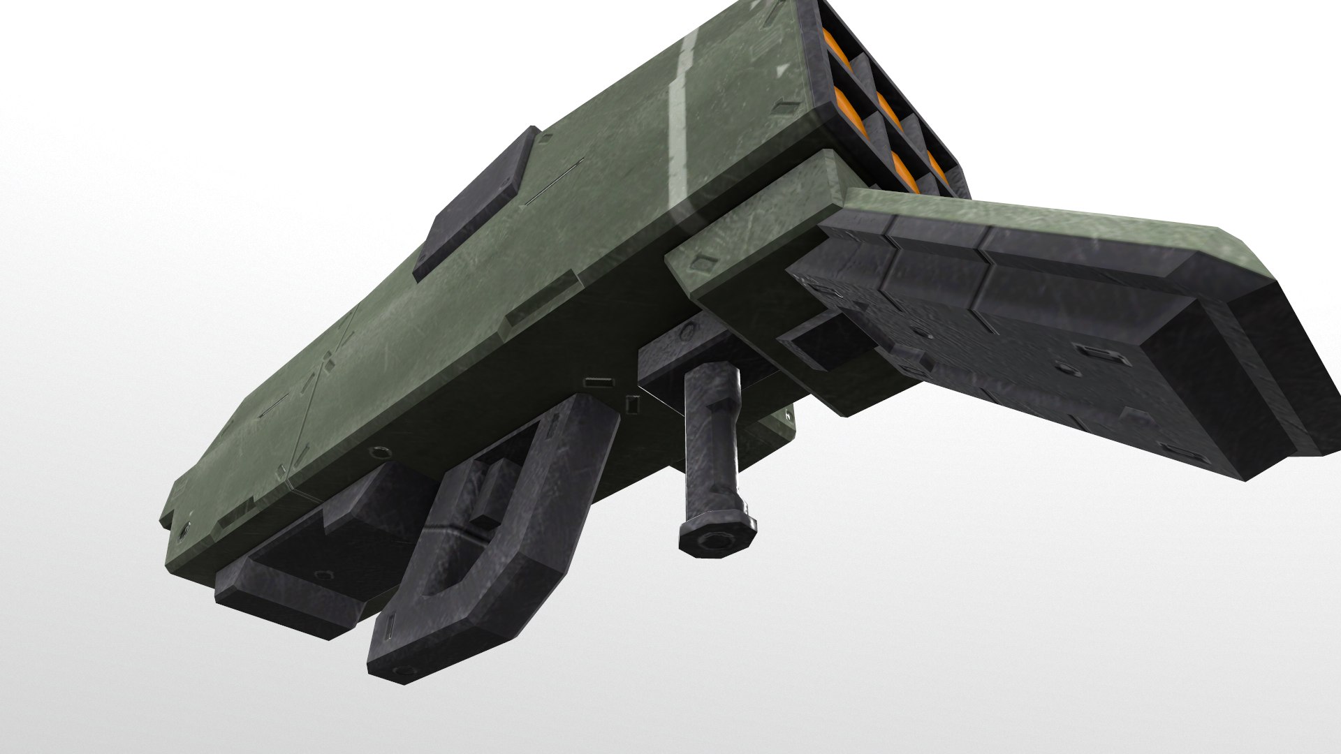 3D Lock On Missile Launcher Level 3 - TurboSquid 2191334