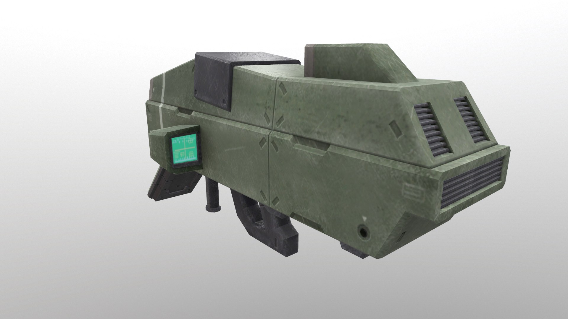 3D Lock On Missile Launcher Level 3 - TurboSquid 2191334