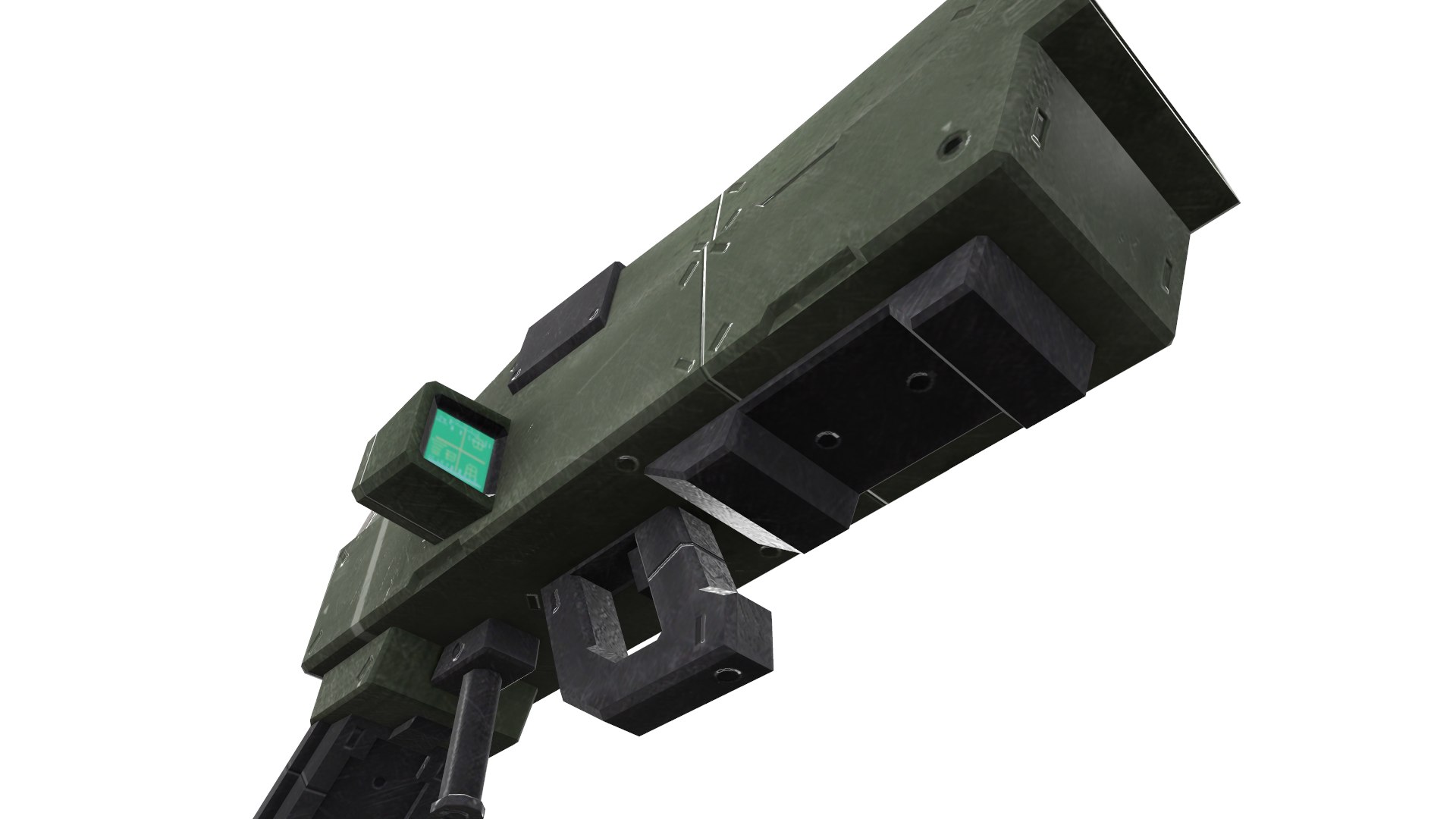 3D Lock On Missile Launcher Level 3 - TurboSquid 2191334