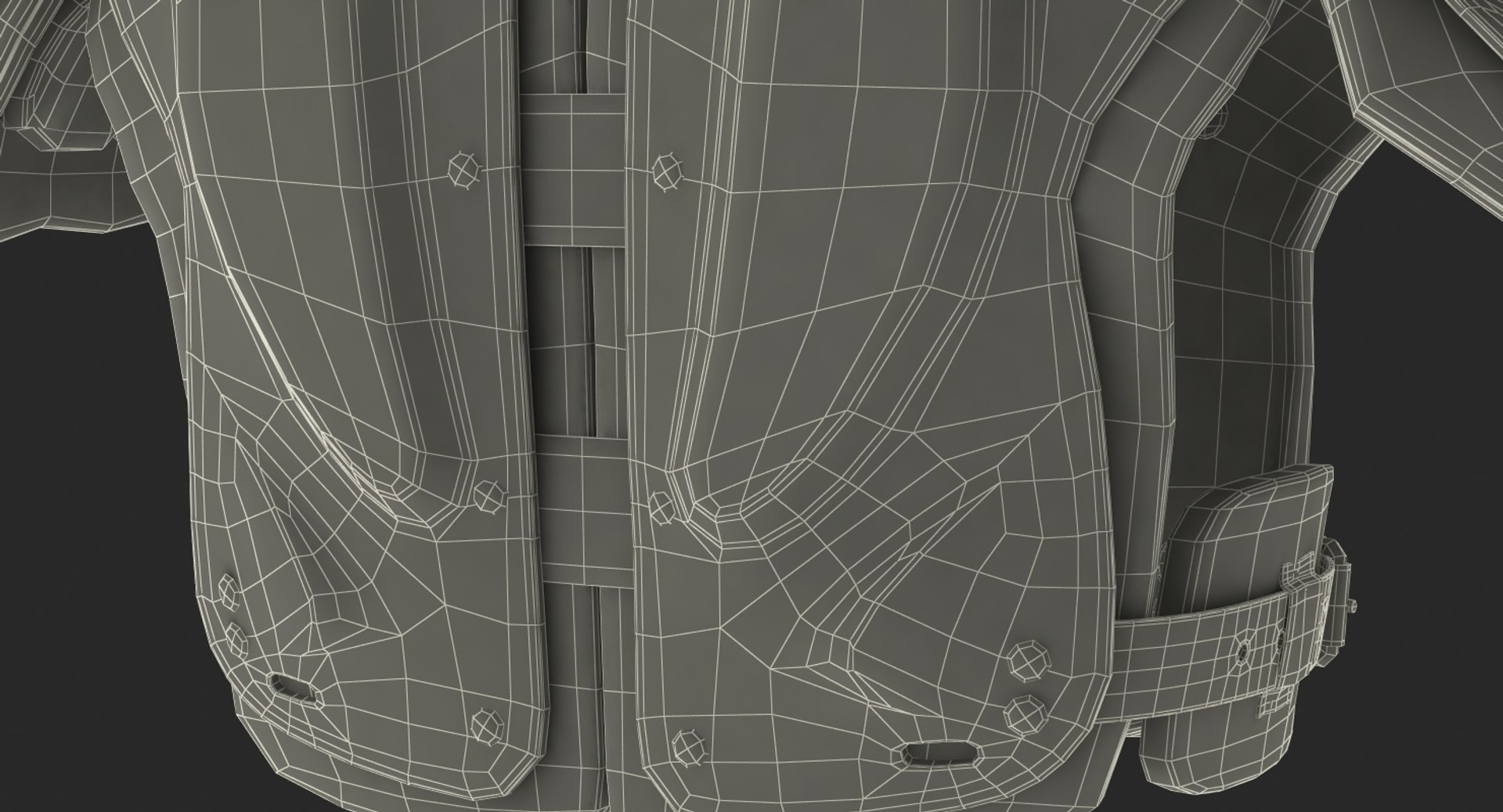 Football Shoulder Pads Generic 3D Model - TurboSquid 1365945