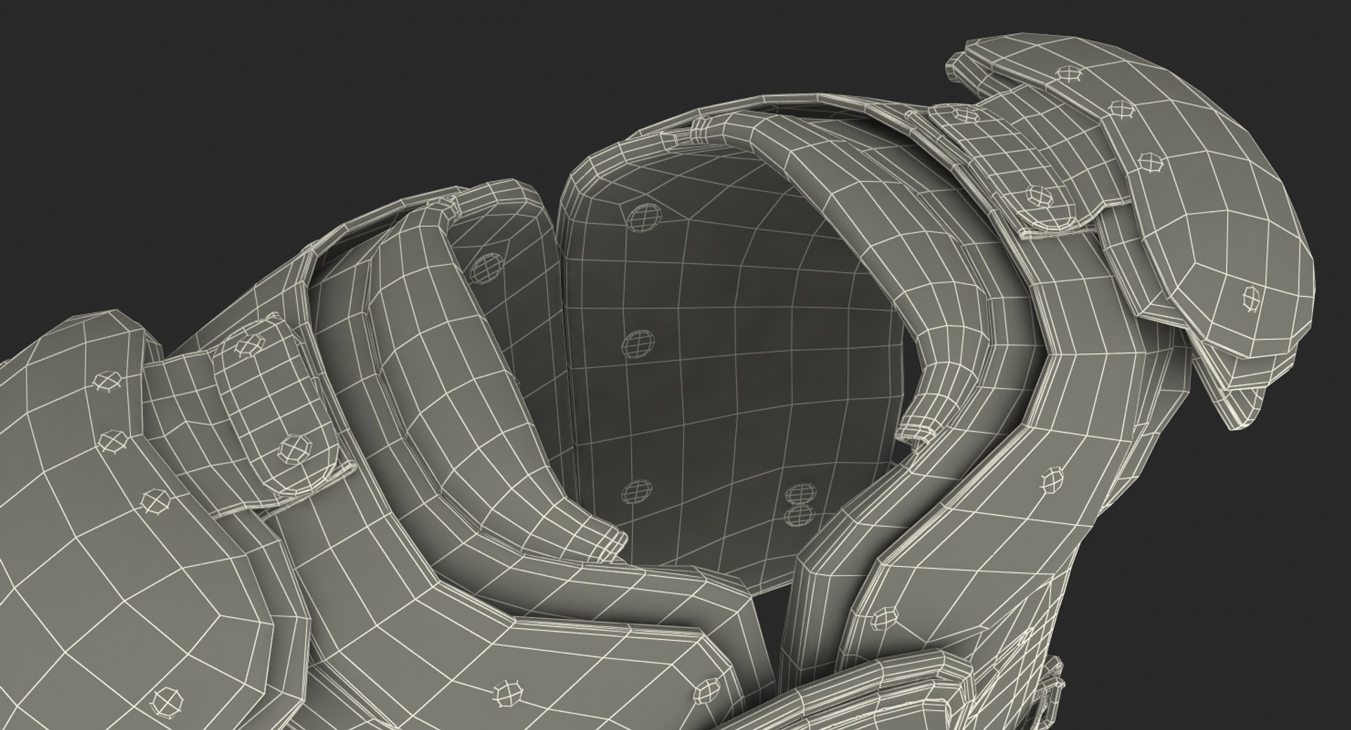 Football Shoulder Pads Generic 3D Model - TurboSquid 1365945