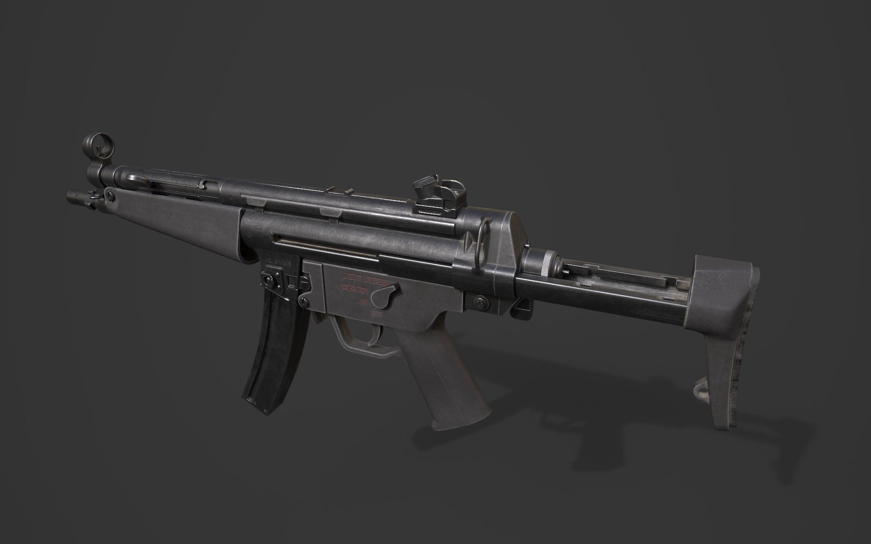 MP5 3D Model - TurboSquid 2237539