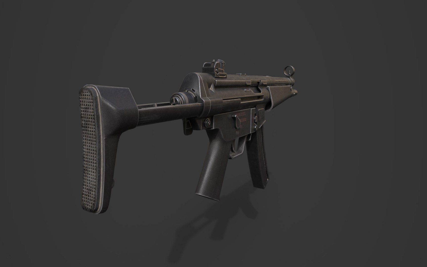 MP5 3D Model - TurboSquid 2237539