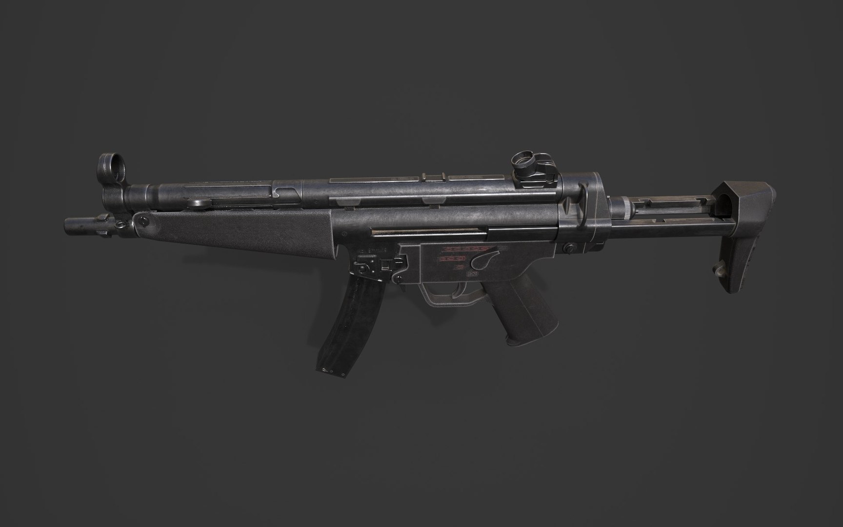 MP5 3D Model - TurboSquid 2237539