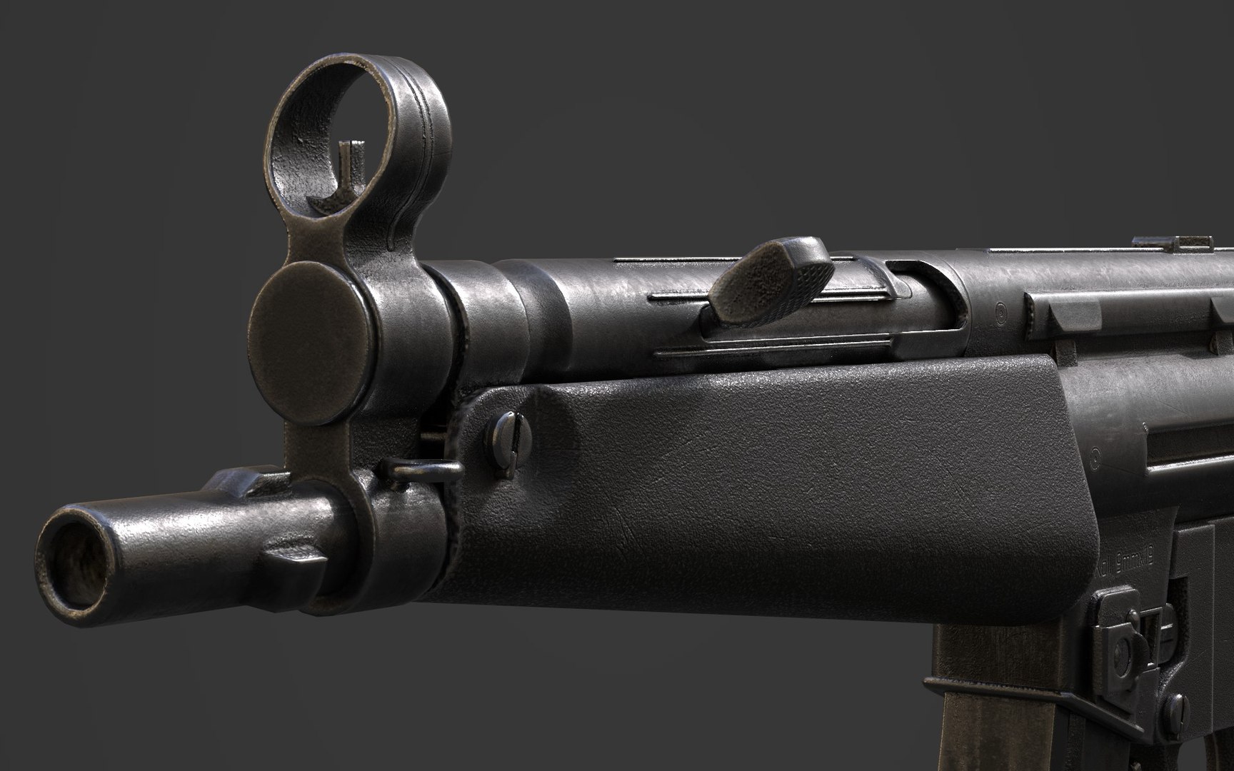 MP5 3D Model - TurboSquid 2237539