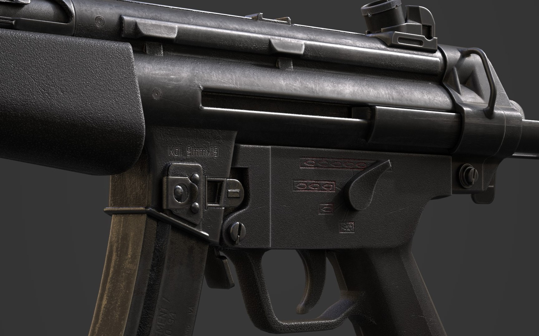 MP5 3D Model - TurboSquid 2237539