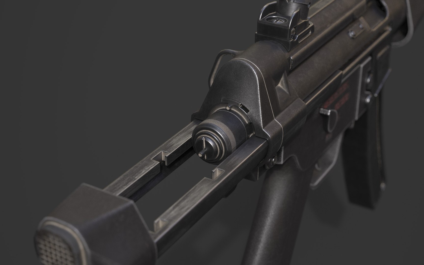 MP5 3D Model - TurboSquid 2237539