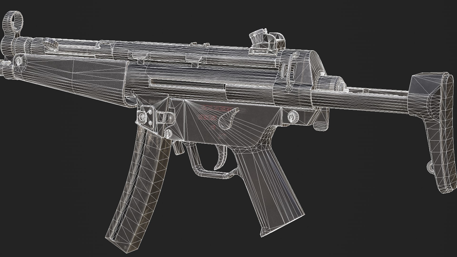 MP5 3D Model - TurboSquid 2237539