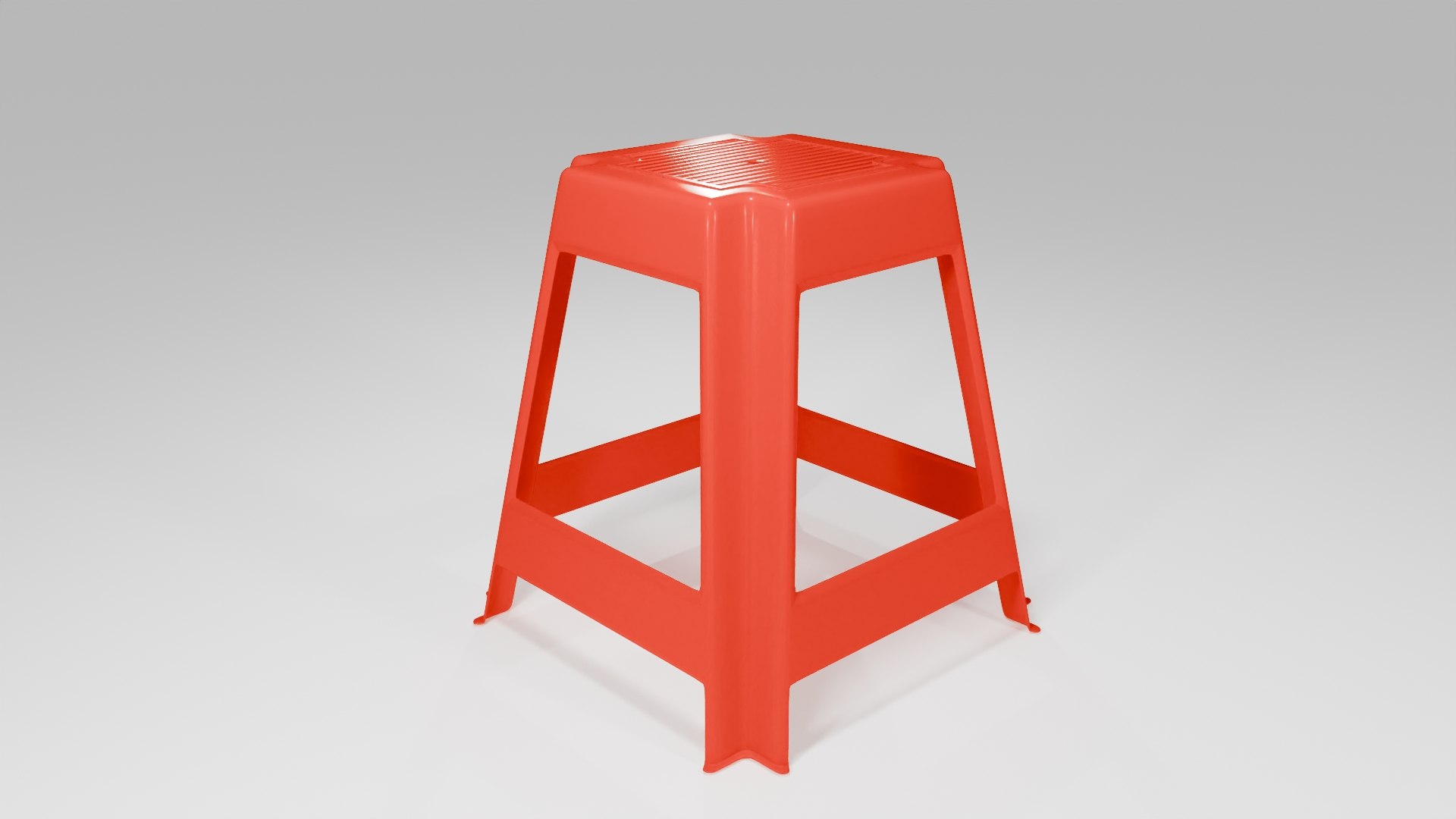 Plastic Stool 3D Model - TurboSquid 2227307