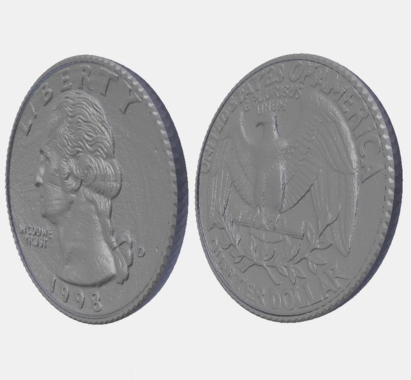 Coin STL Models for Download | TurboSquid