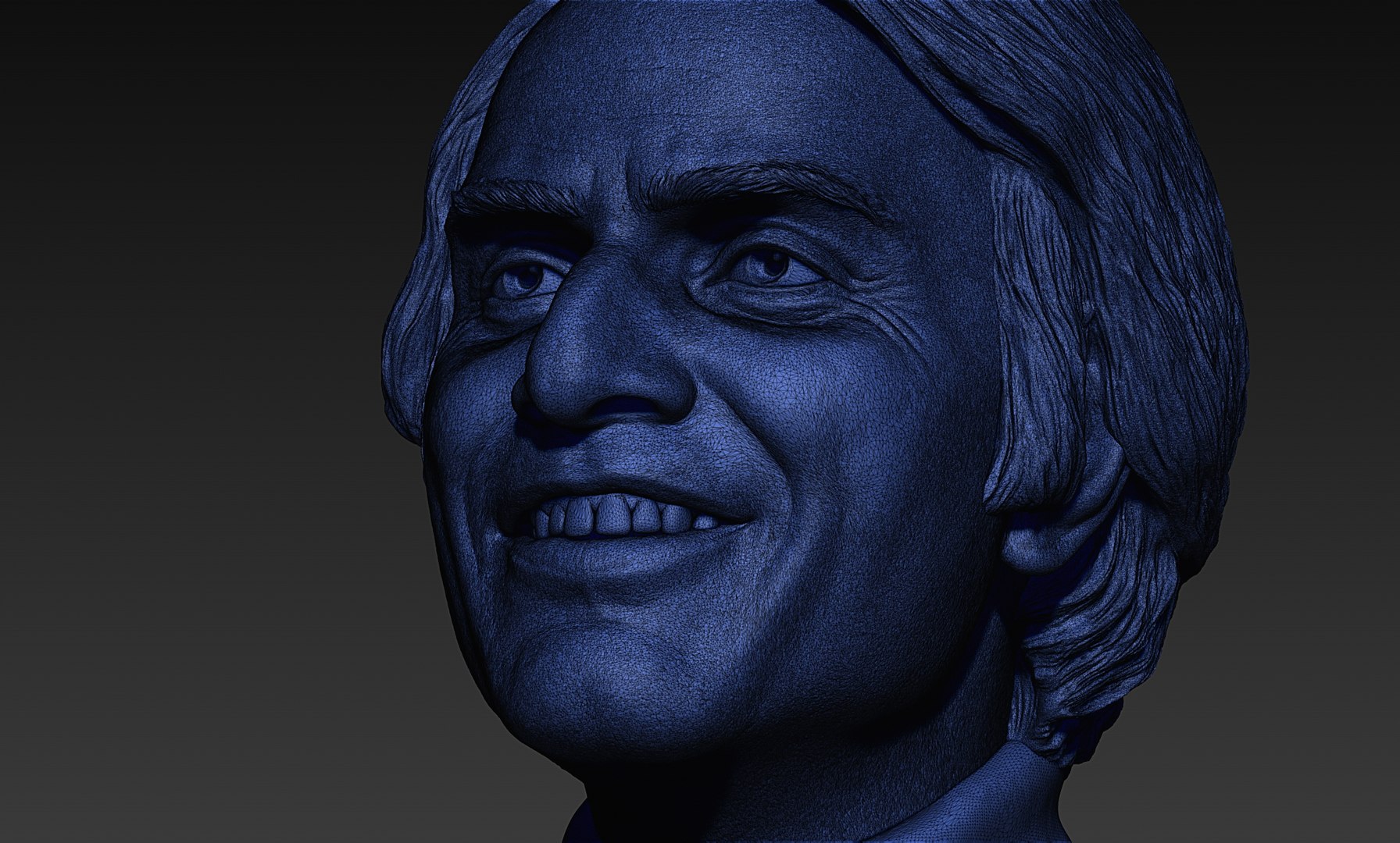 3D Carl Sagan Bust - TurboSquid 2081586