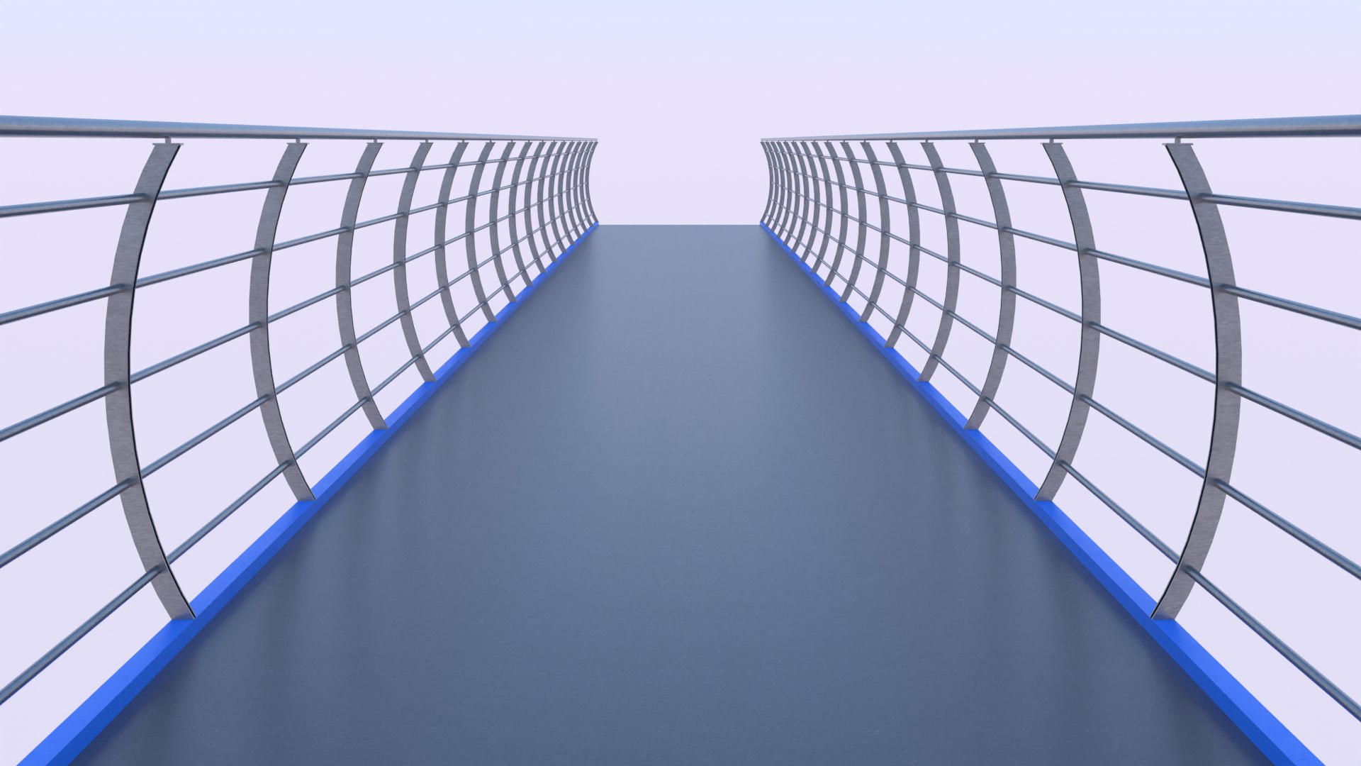 Pedestrian Bridges PBR 3D - TurboSquid 2283554