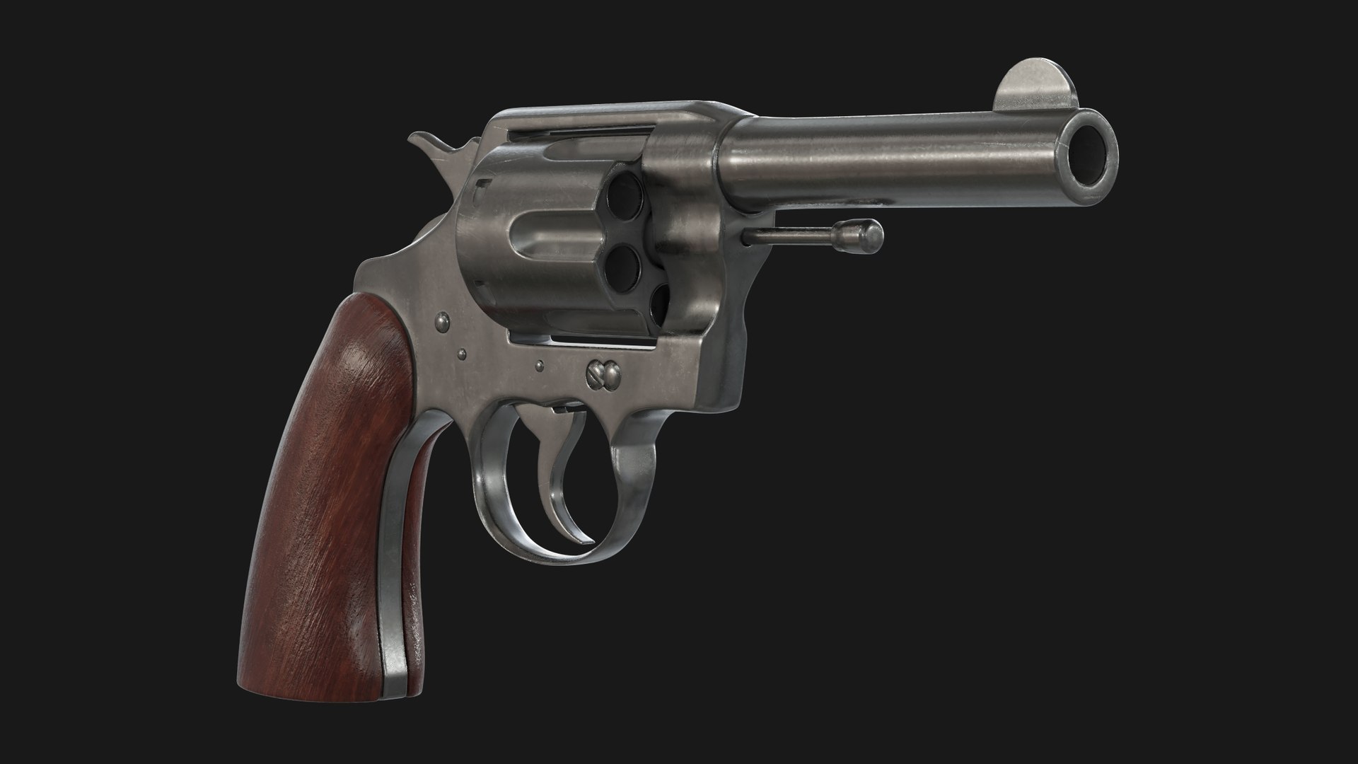 Revolver 3D model - TurboSquid 1485993