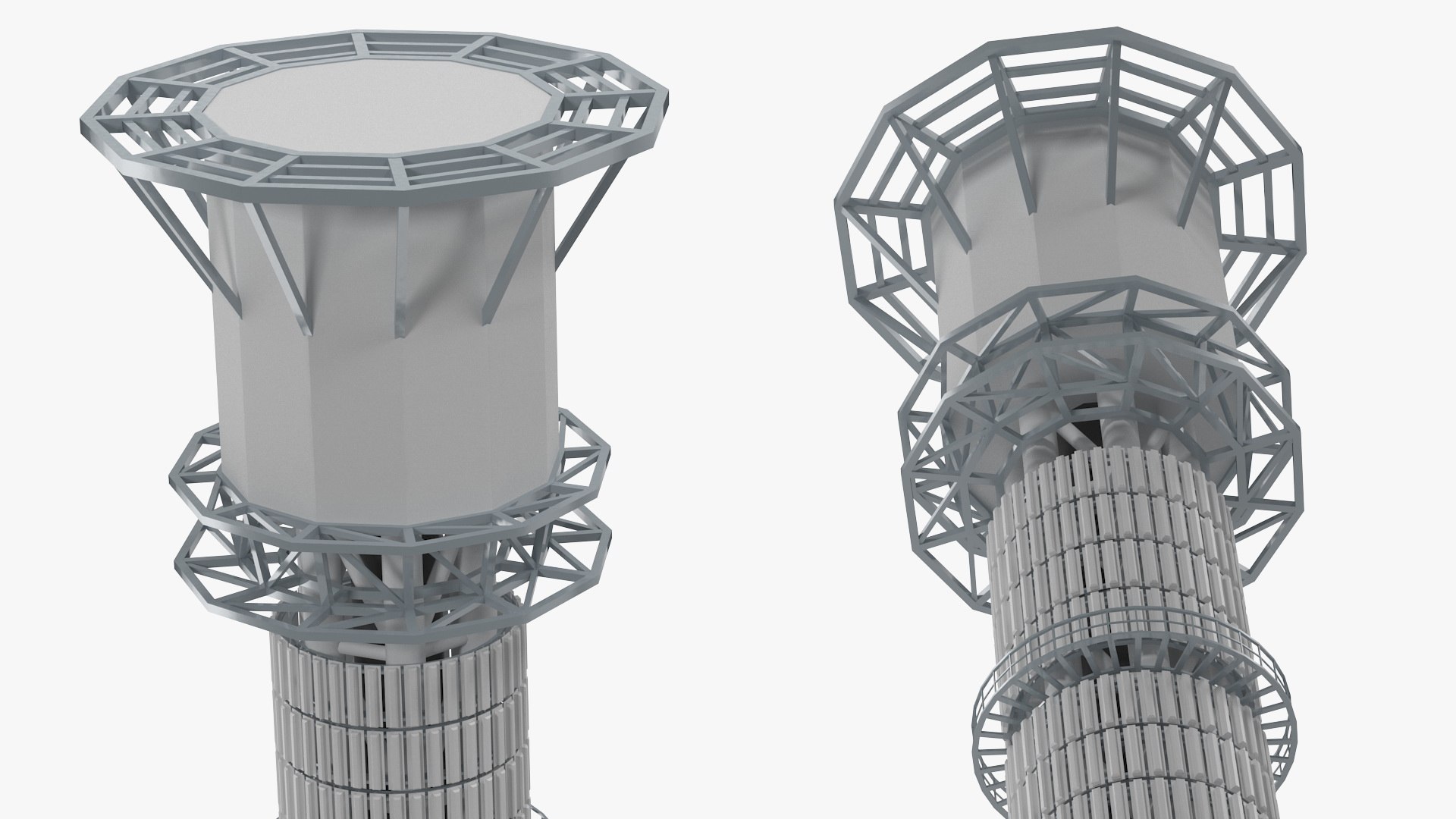 Spire antenna 3D model - TurboSquid 1493317