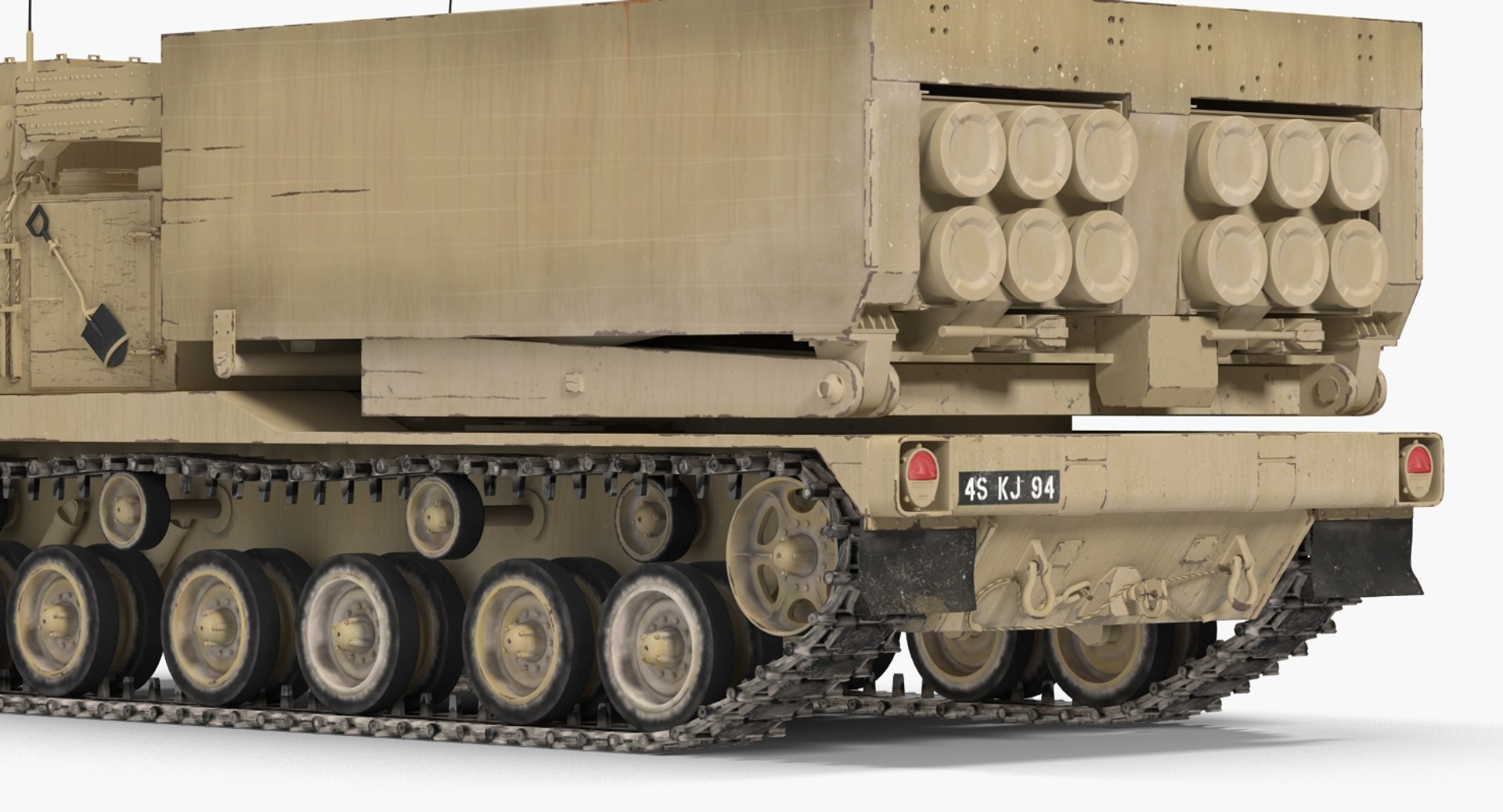 M270 mlrs desert rigged 3D model - TurboSquid 1154582