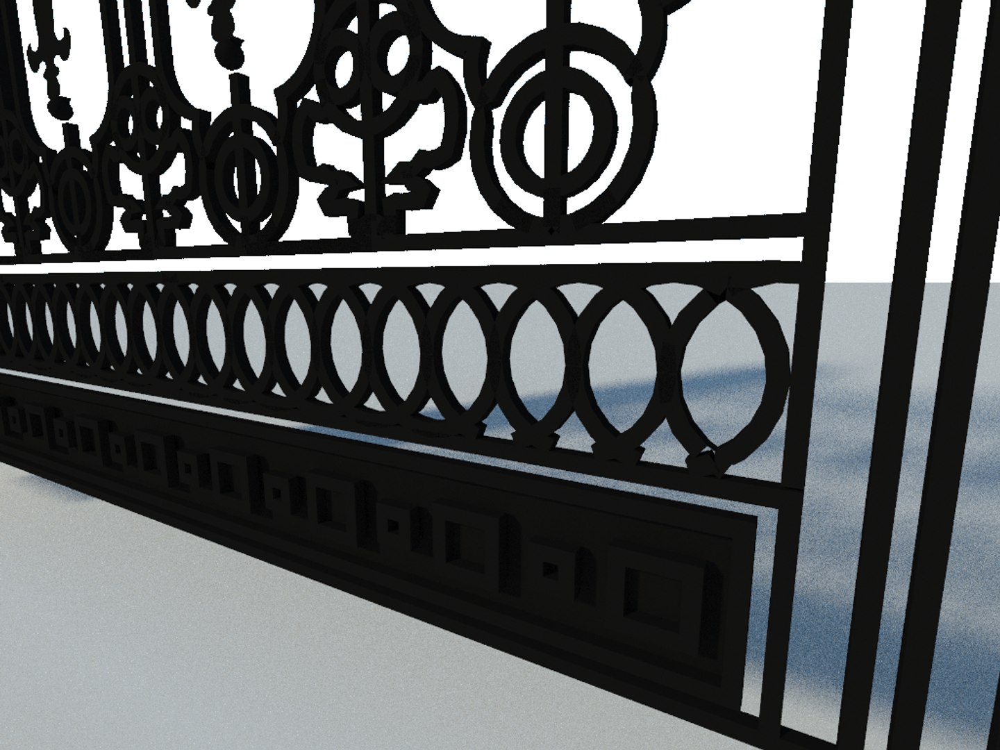 classic gate 3d 3ds