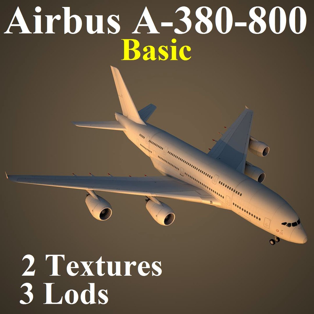 Airbus Basic 3d Model