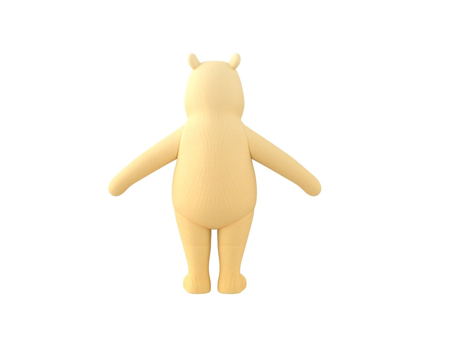 Character270 Classic Pooh 3D - TurboSquid 2180400