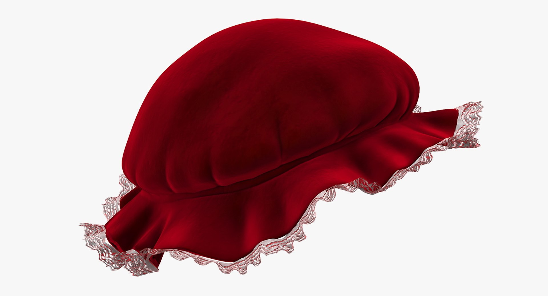 3d Mrs Claus Costume Model Turbosquid 1442888