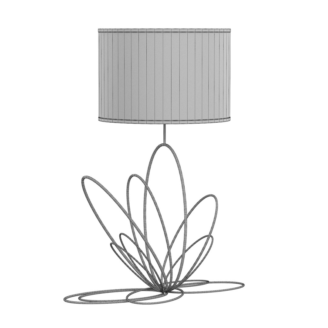 3D Model Ellipses Table Lamp - TurboSquid 2312130
