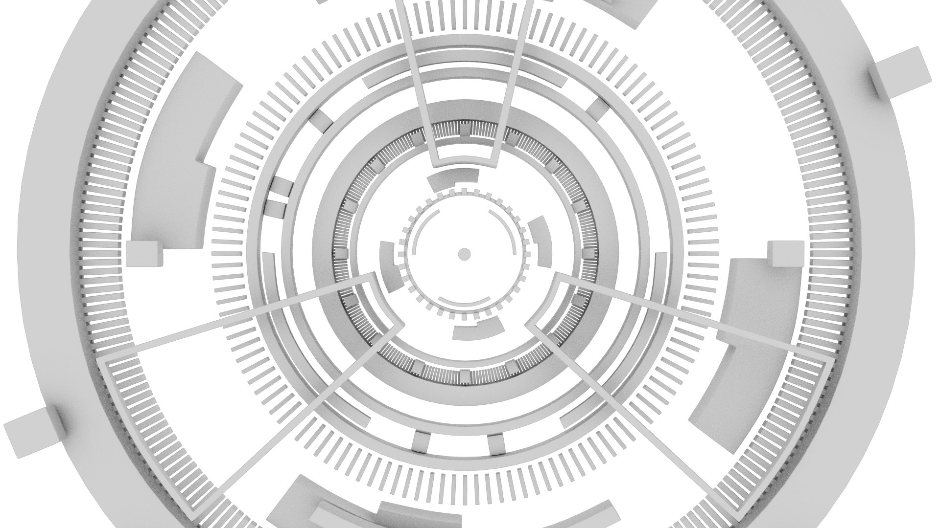 Circular Hud 3D Model - TurboSquid 2364732