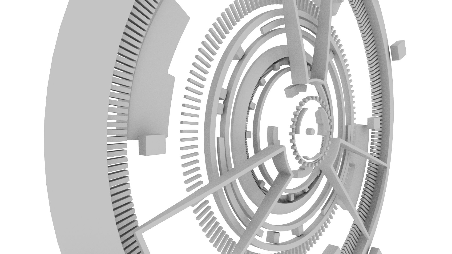 Circular Hud 3D Model - TurboSquid 2364732