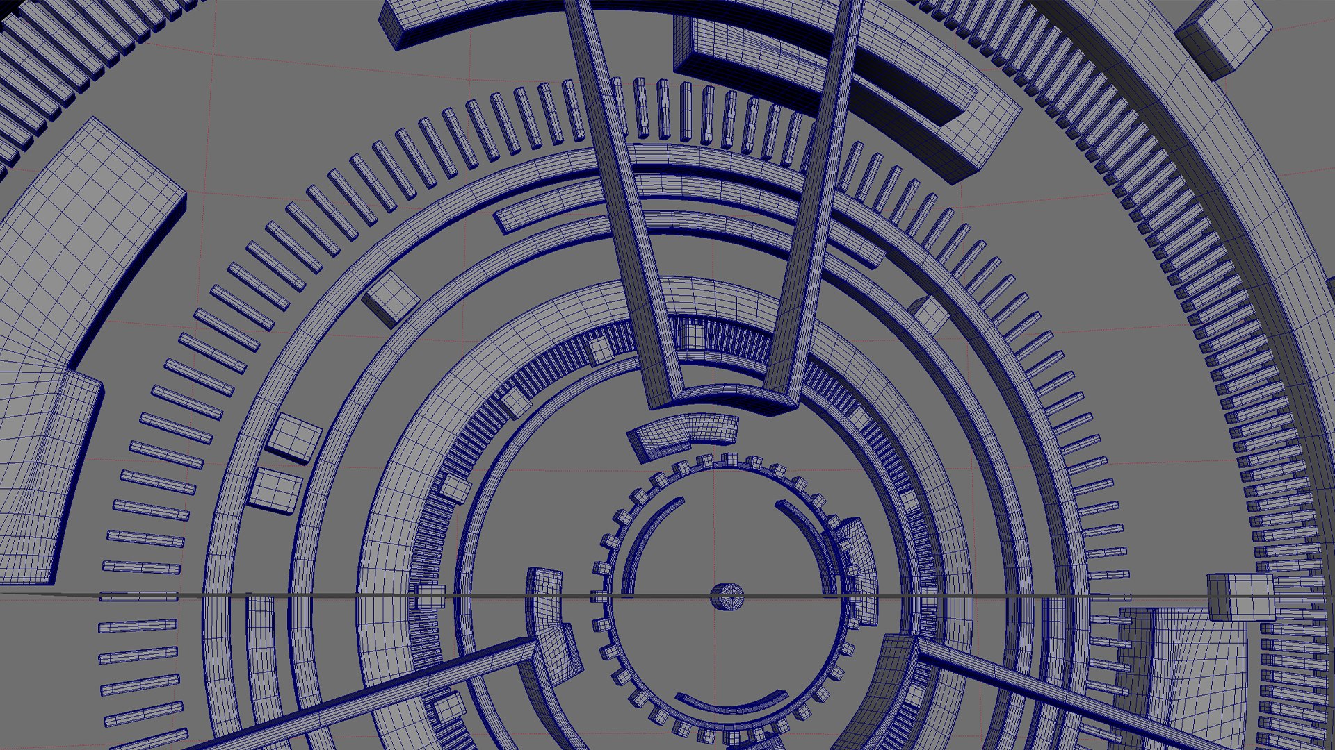 Circular Hud 3D Model - TurboSquid 2364732