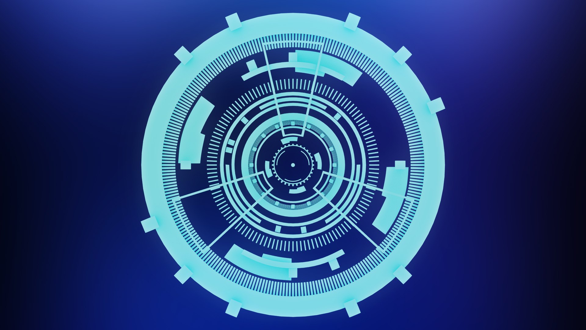 Circular Hud 3D Model - TurboSquid 2364732
