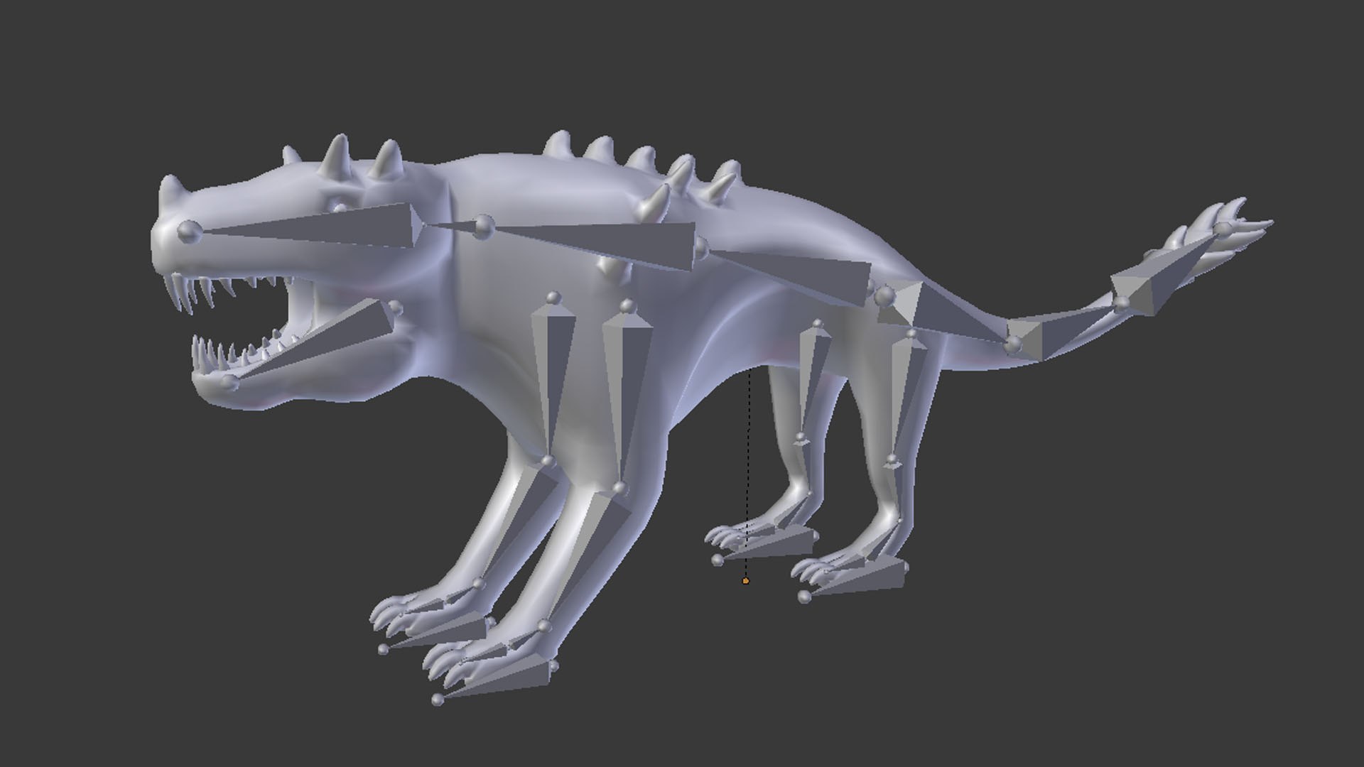 3d Armoured Monster - Ready