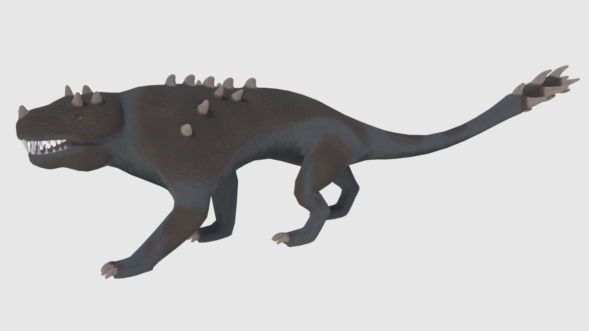 3d Armoured Monster - Ready