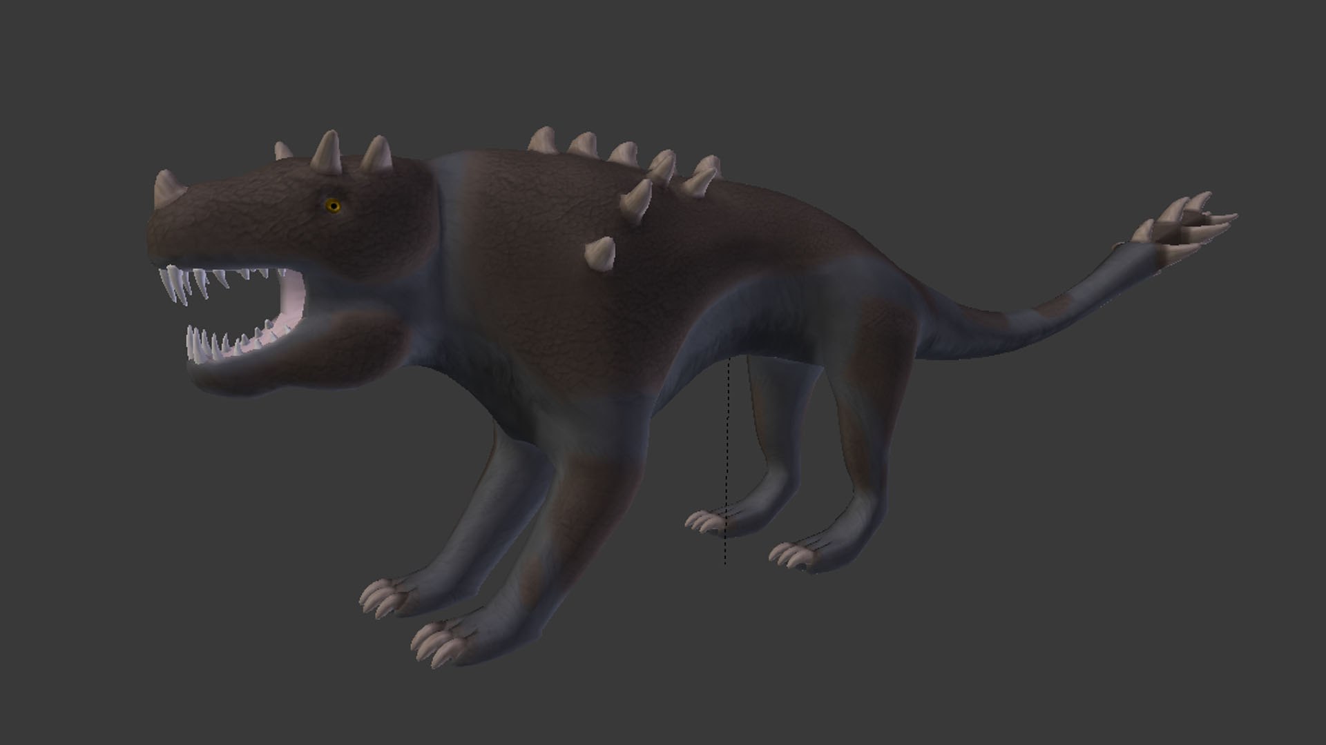 3d Armoured Monster - Ready