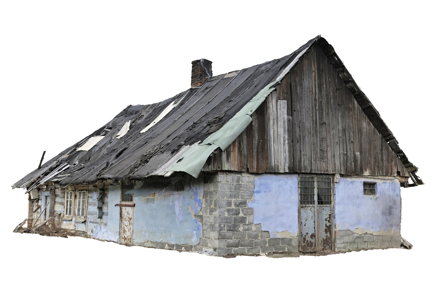 Cottage Ruin 3D Model - TurboSquid 1859988