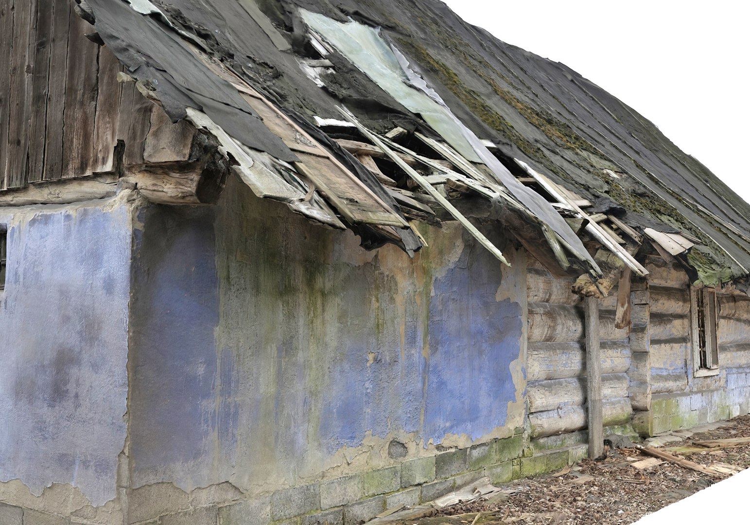 Cottage Ruin 3D Model - TurboSquid 1859988