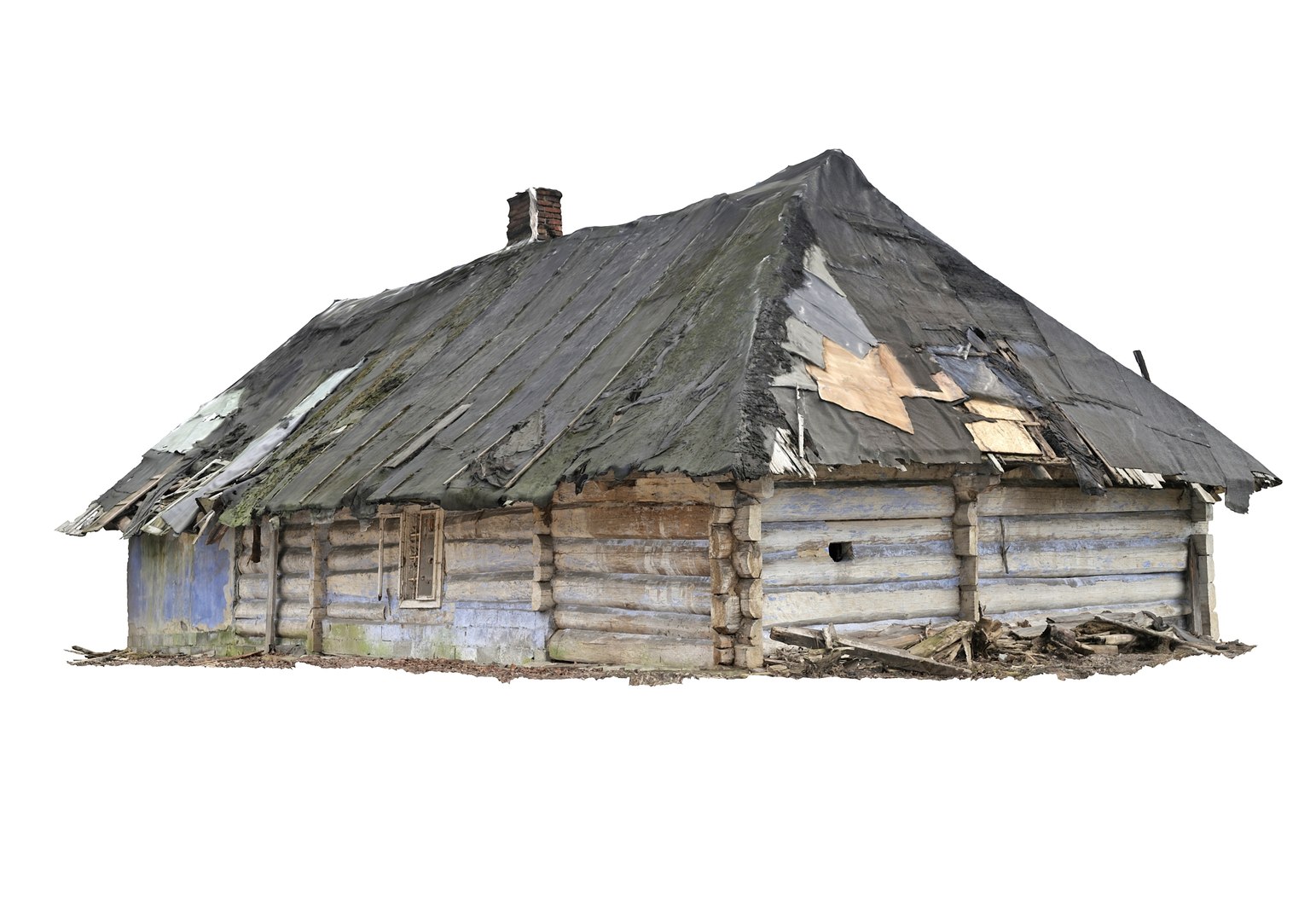 Cottage Ruin 3D Model - TurboSquid 1859988